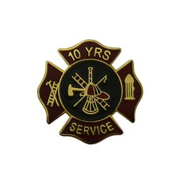Fire Service Long Service Pin- 10YR
