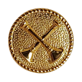 2 Crossed Small Round Rank Insignia