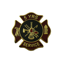 Fire Service Long Service Pin- 5YR