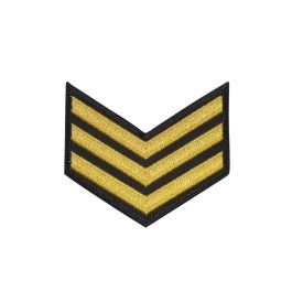 Sergeant Shirt Chevron - Gold