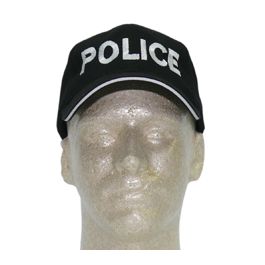 Police Embroidered Ball Cap