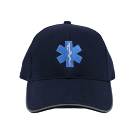 Star Of Life Reflective Ball Cap
